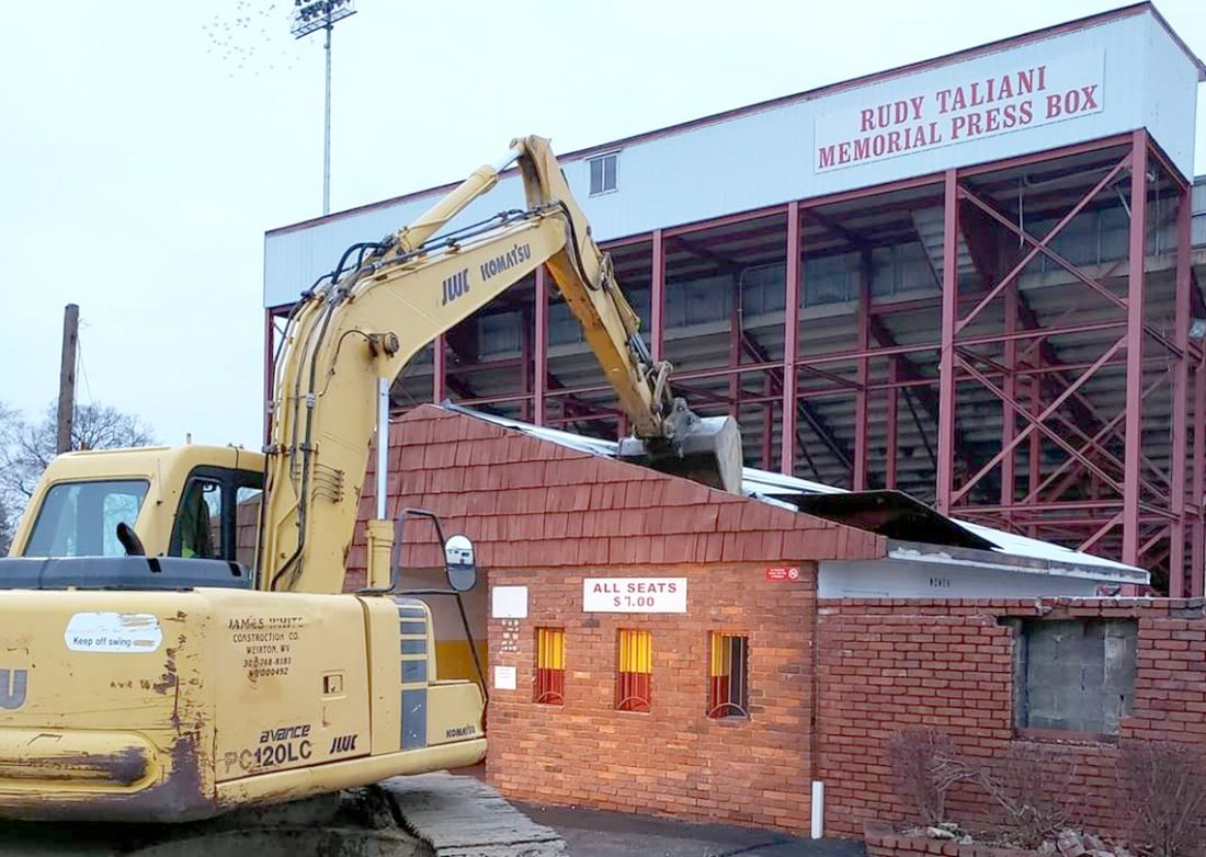 Kettlewell Memorial Stadium buildings razed | News, Sports, Jobs - The ...